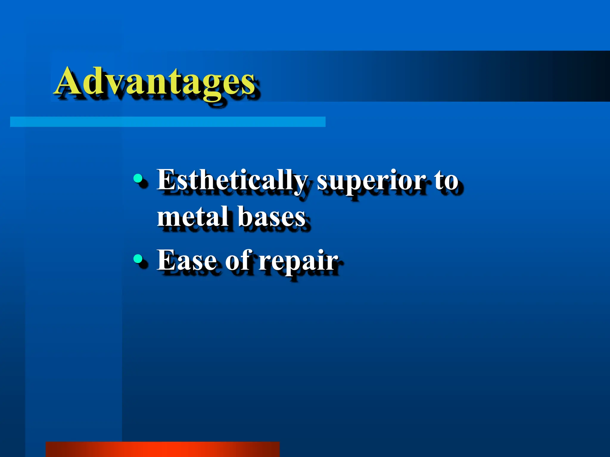 Denture Bases used in complete dentures. | PPT