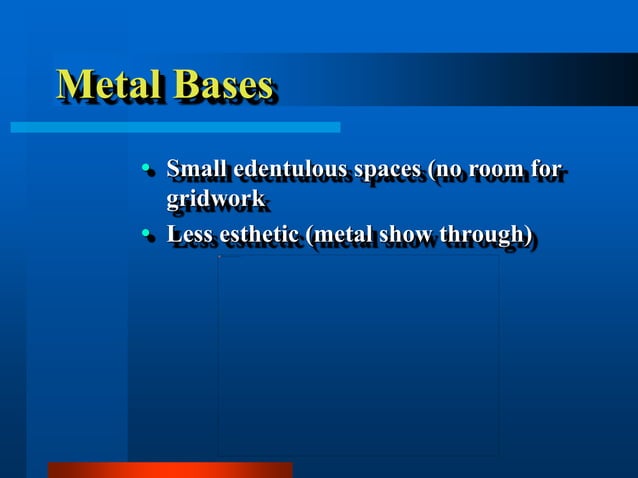 Denture Bases used in complete dentures. | PPT