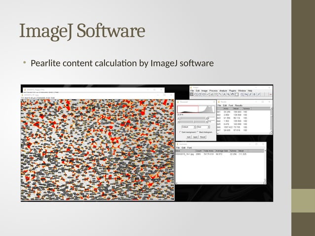 Introduction to imageJ image analysis new | PPTX | Photo Editing Software | Computer Software ...