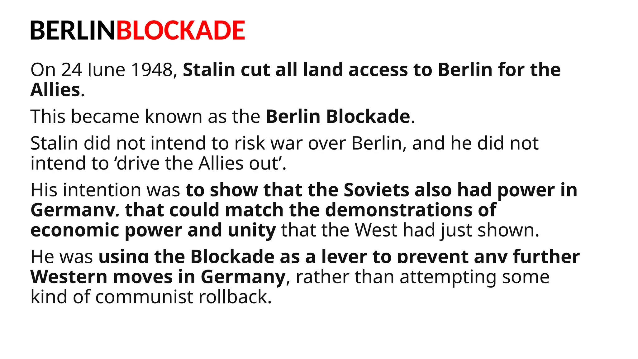 08. BEGINNINGS OF COLD WAR - Berlin Blockade and Airlift.pptx
