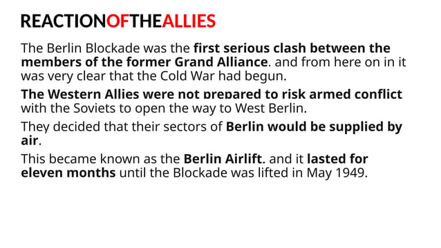 08. BEGINNINGS OF COLD WAR - Berlin Blockade and Airlift.pptx