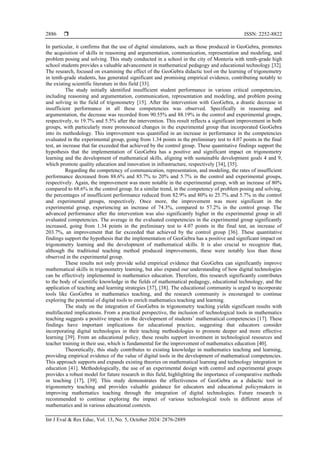 Improving trigonometric competency with GeoGebra: a quasi-experimental ...