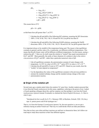 08 acid base equilibria | PDF