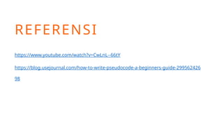 Modul Tutorial Algoritma (flowchart) SMA/SMK | PPTX