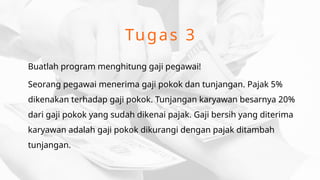 Modul Tutorial Algoritma (flowchart) SMA/SMK | PPTX