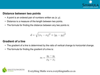 Analytical geometry | ODP