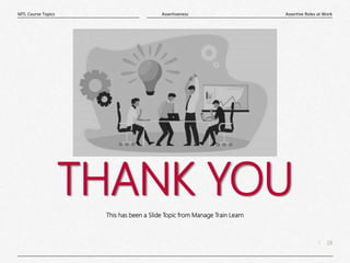 Assertive Roles at Work | PPTX