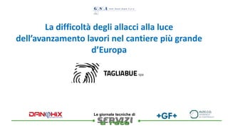 La diffi coltà degli allacci alla luce dell’avanzamento lavori nel ...