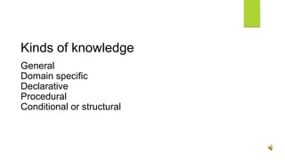 Cognitive View of Learning | PPTX