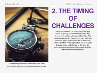 Challenging in Counselling | PPTX