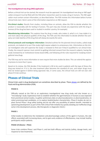 Clinical trials | PDF | Cancer | Diseases and Conditions