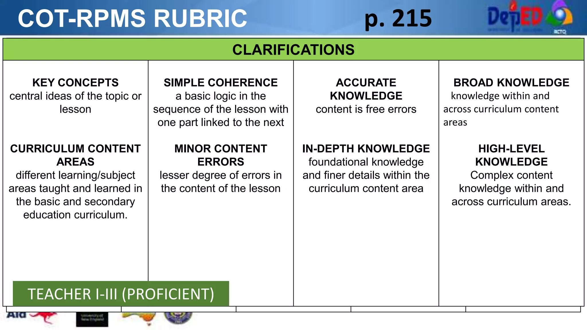 cot in rpms forms | PPTX