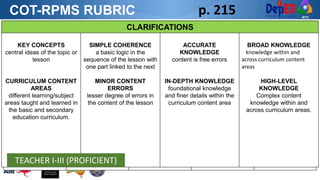 cot in rpms forms | PPTX