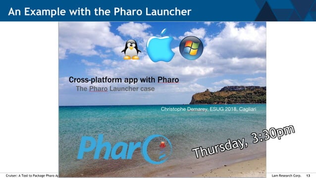Cruiser: A Tool to Package Pharo Applications | PPT