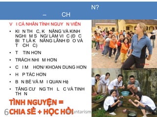 Voluntarism by Mr Phuong | PPTX | Asia Travel | Travel Locations