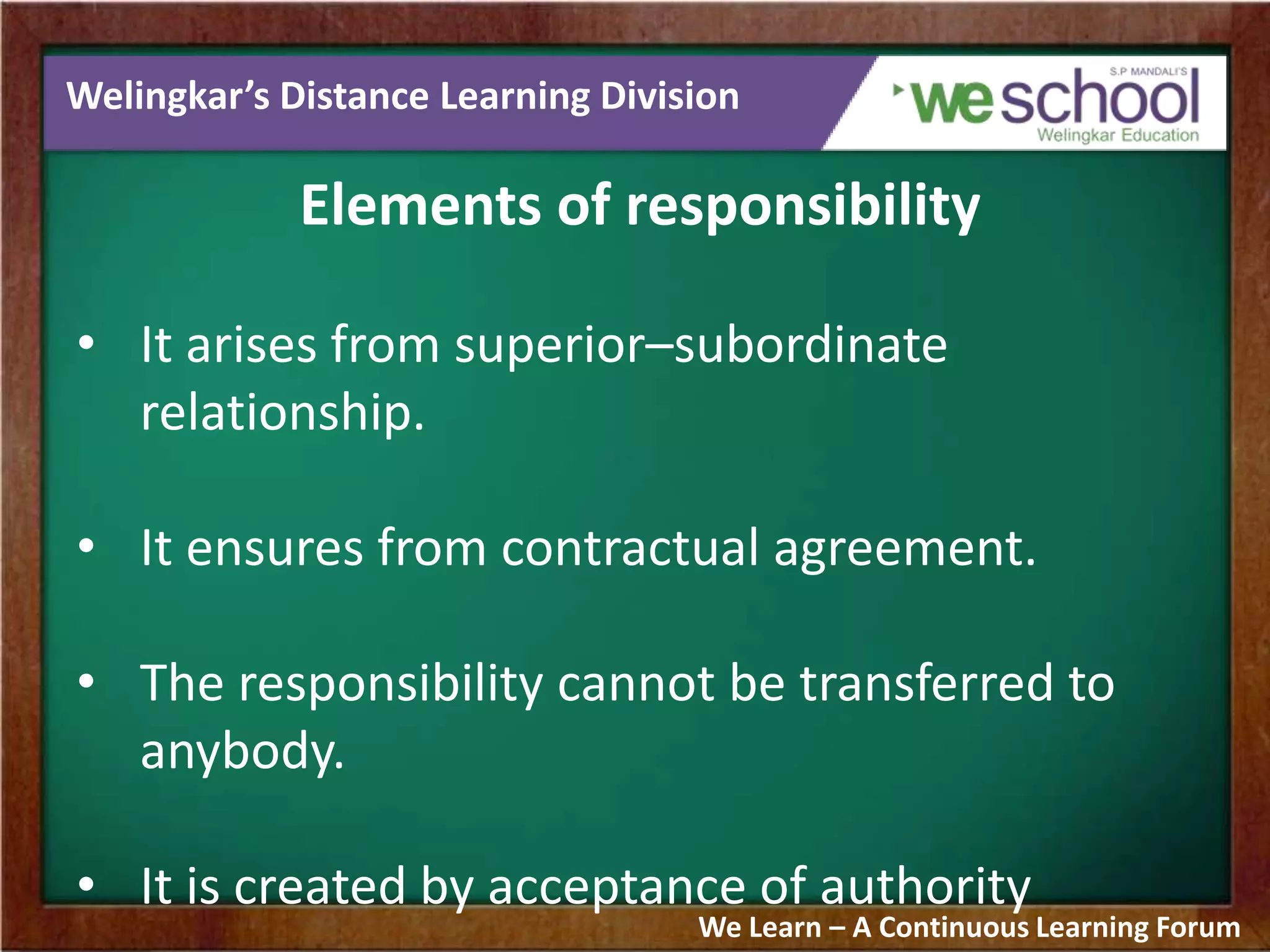 Delegation of Authority | PPTX