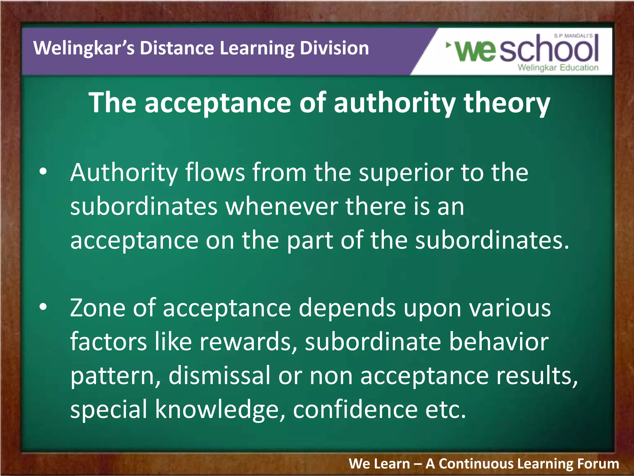 Delegation of Authority | PPTX