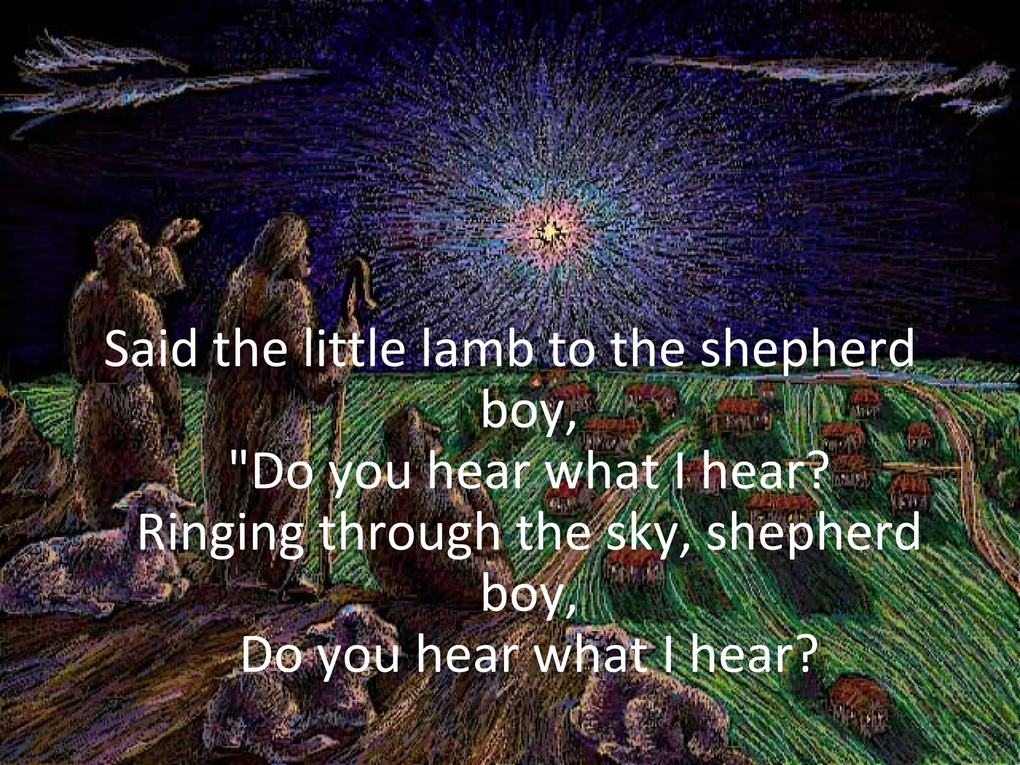 08 -do you hear what i hear | PPT