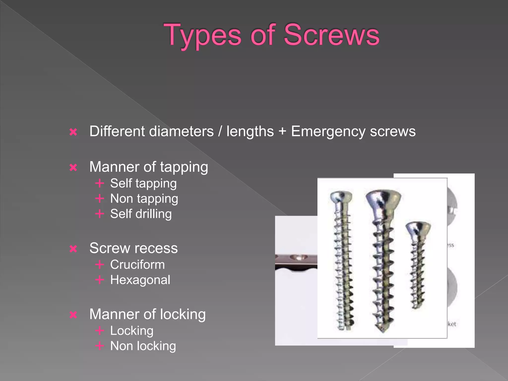osteosynthesis materials and systems | PPTX