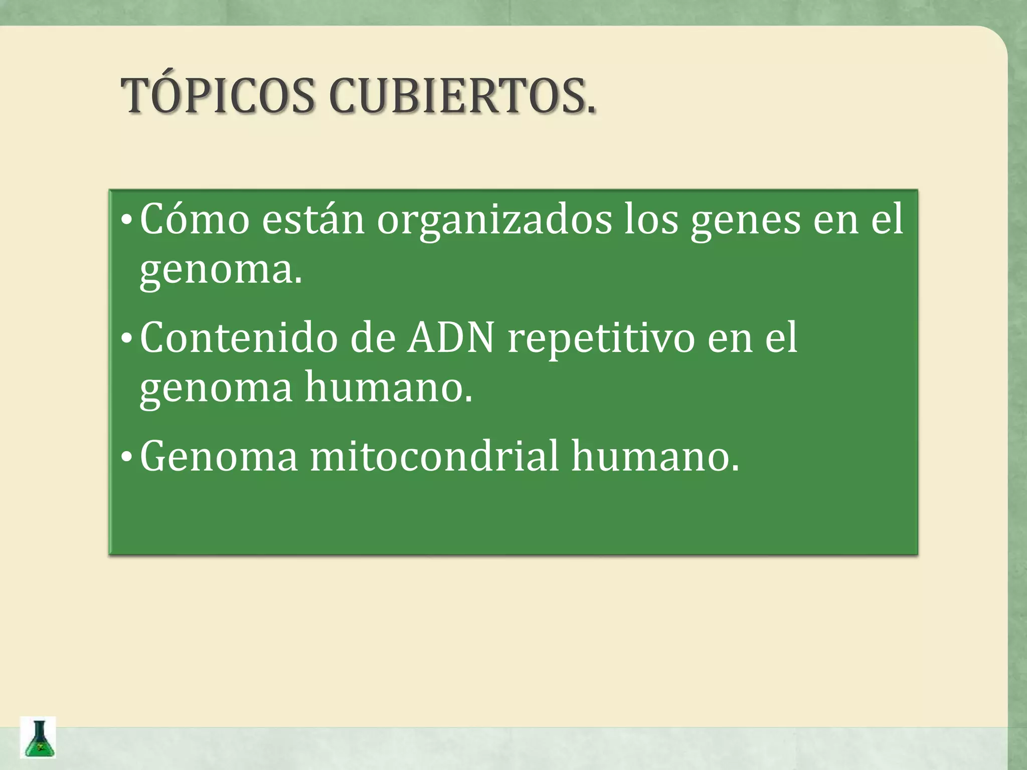El Genoma Humano | PPTX