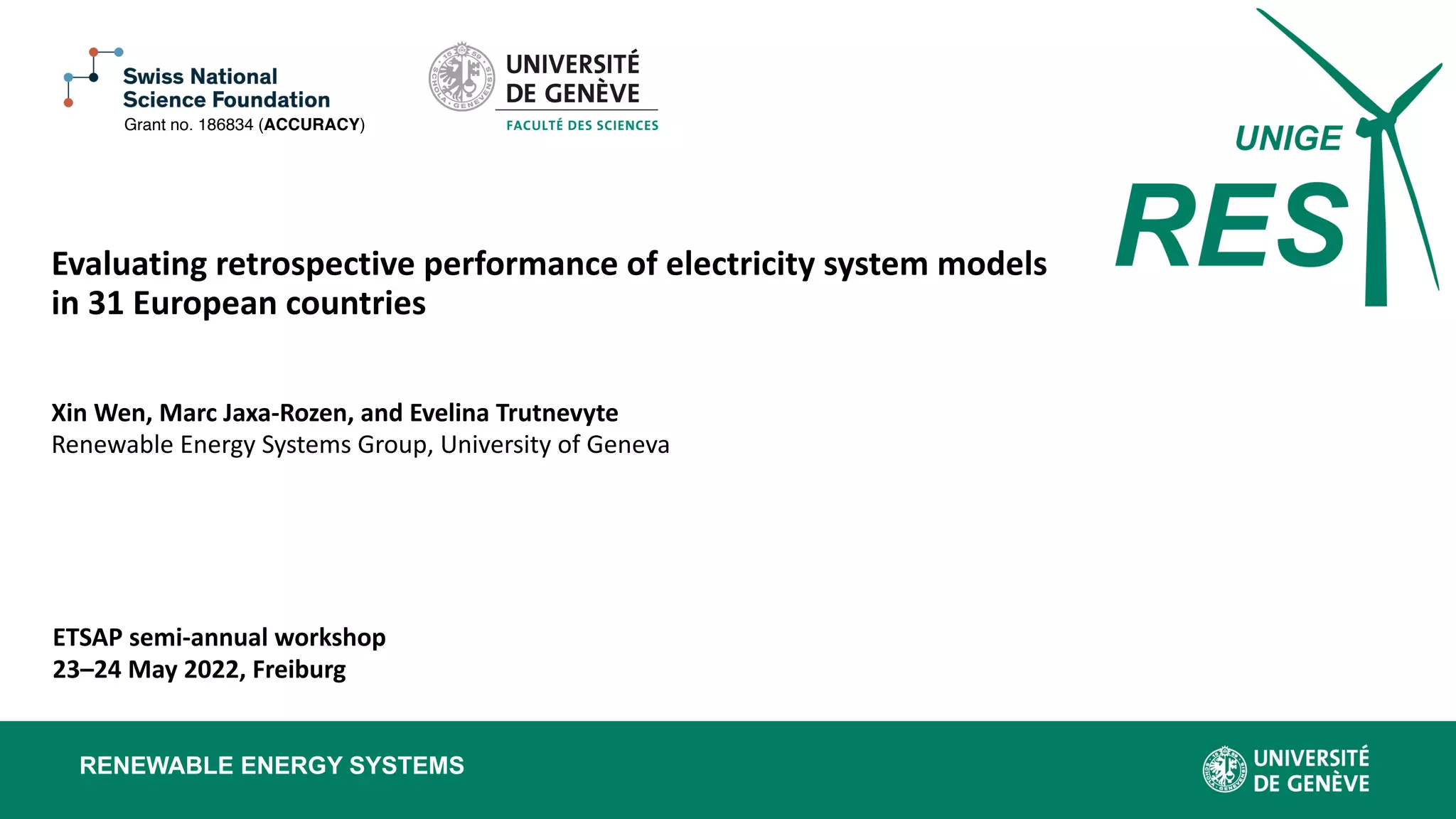 Evaluating retrospective performance of energy system models in 31 ...