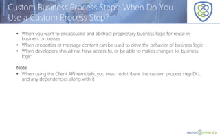 Module 8 Extending Business processes | PPTX | Programming Languages | Computing
