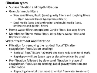 08 filtration | PPTX