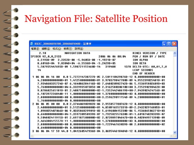 Gnss data-processing