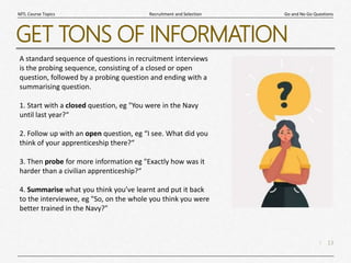 Go and No Go Questions | PPT