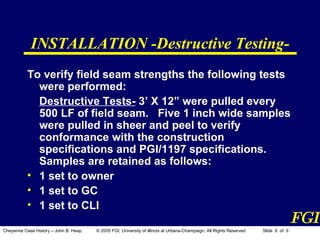Cheyenne Landfill Project | PPT