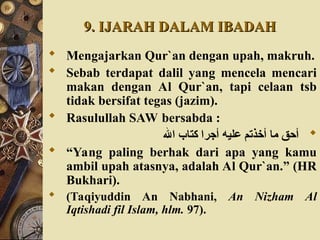 Hukum hukum ijarah sistem ekonomi islam | PPT