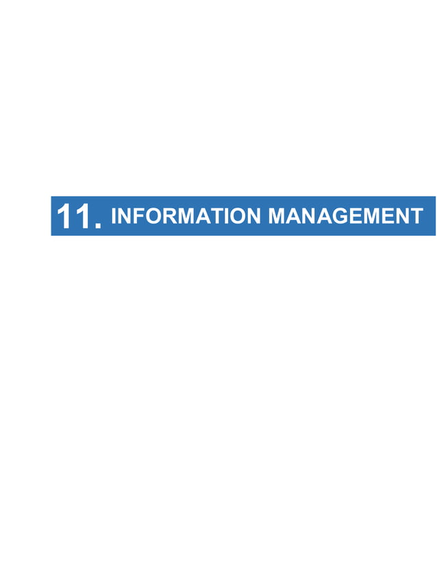 08 information management | PDF | Technology & Computing