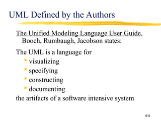 Introduction to UML, class diagrams, sequence diagrams | PPT