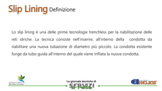 La tecnologia Slip Lining, Matteo Lusuardi | PDF