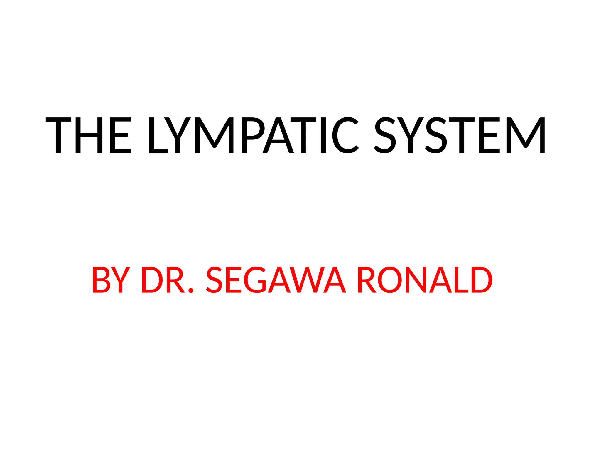 Understanding the Structure and Function of the Lymphatic System in ...