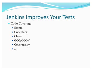 Jenkins for One | PPT