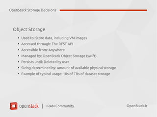 Mastering OpenStack - Episode 08 - Storage Decisions | PPT