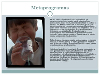 08 - Metaprogramas | PPT