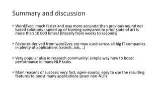 Tomáš Mikolov - Distributed Representations for NLP | PPTX