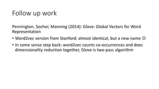 Tomáš Mikolov - Distributed Representations for NLP | PPTX