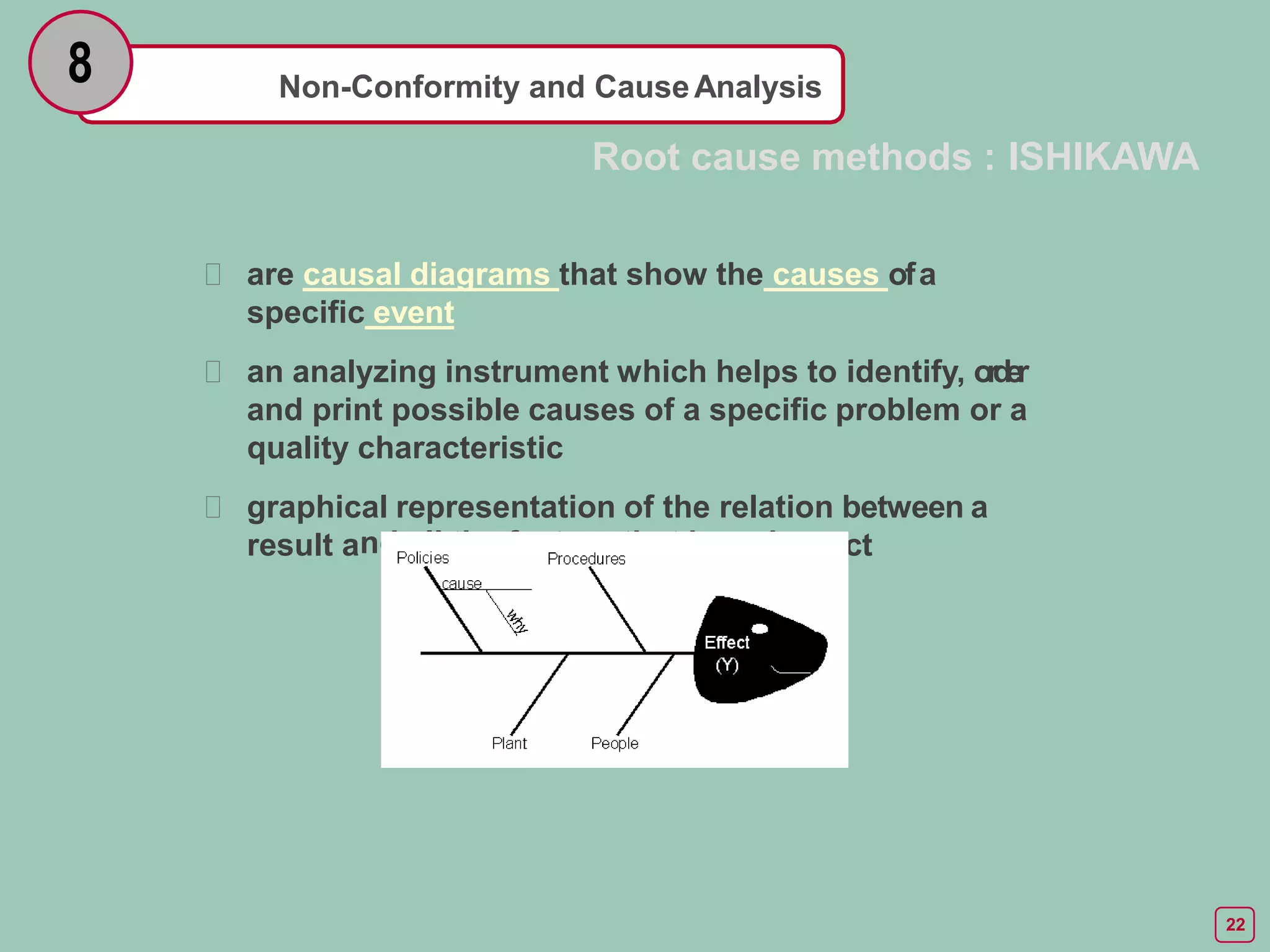 Non-conformity, RCA & reporting an audit | PPTX