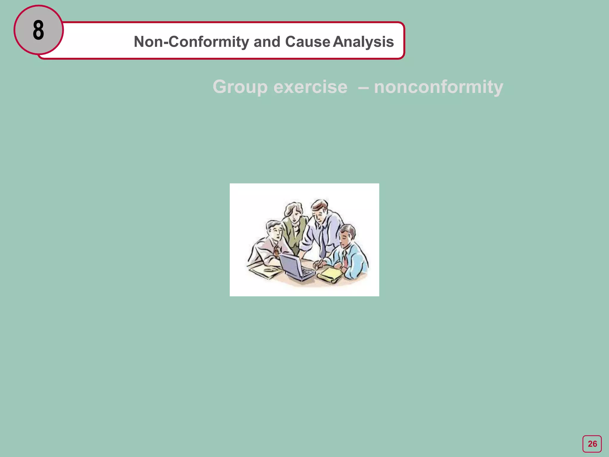 Non-conformity, RCA & reporting an audit | PPTX