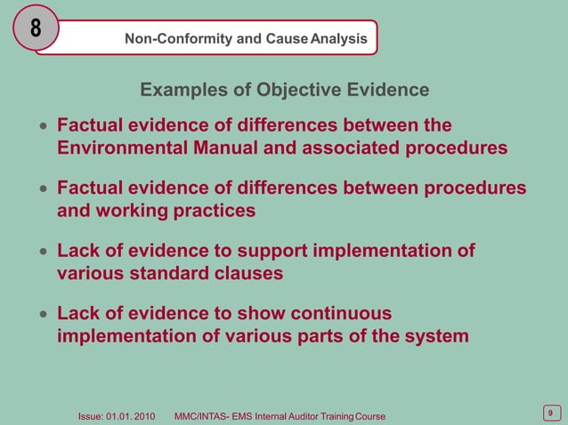 Non-conformity, RCA & reporting an audit | PPTX