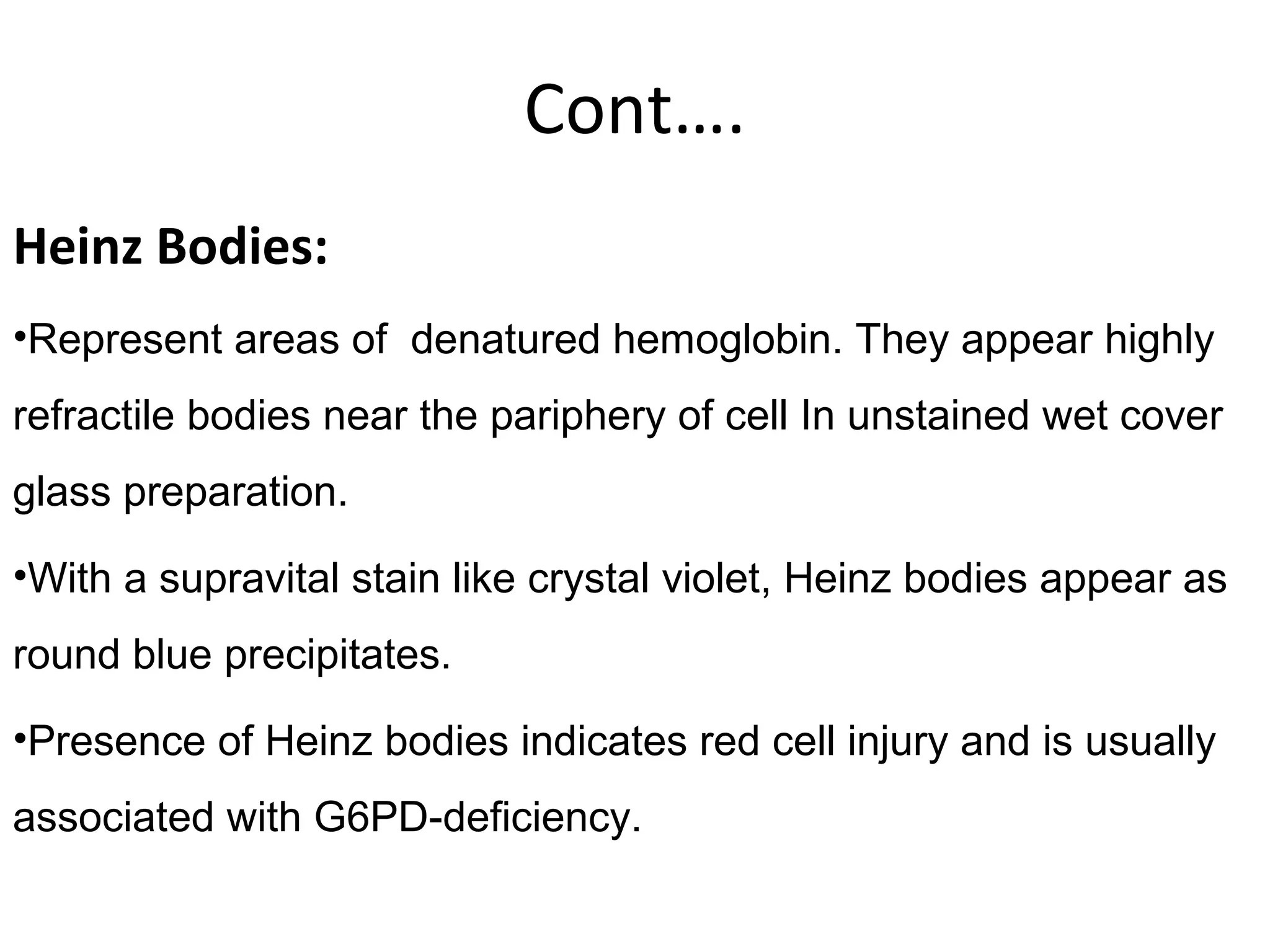 morphology of red blood cells | PPT