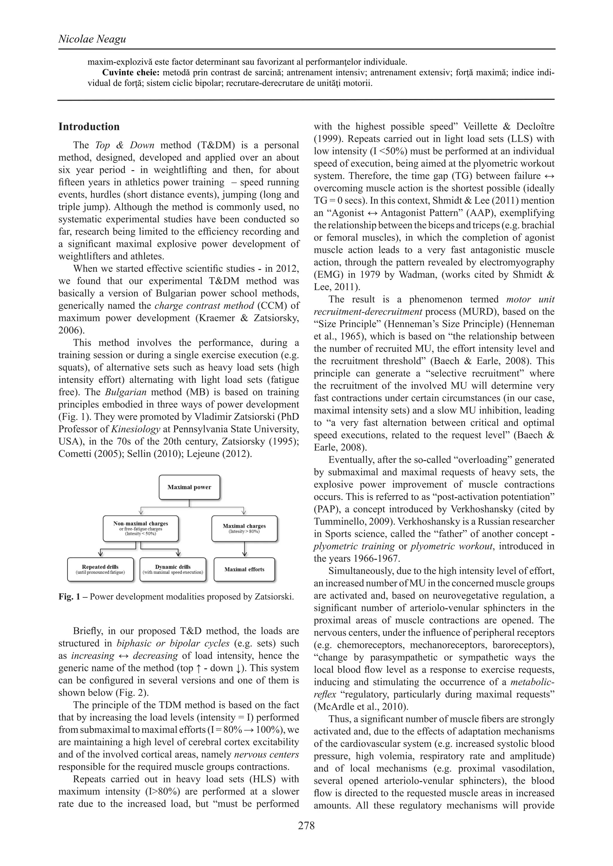 A new method to develop maximum power through charge contrast: the ”Top ...