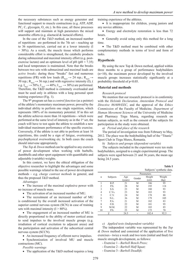 A new method to develop maximum power through charge contrast: the ”Top ...