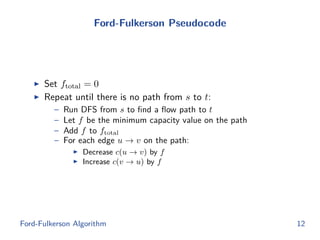 08-network-flow-problems that are usefull in Oops | PDF