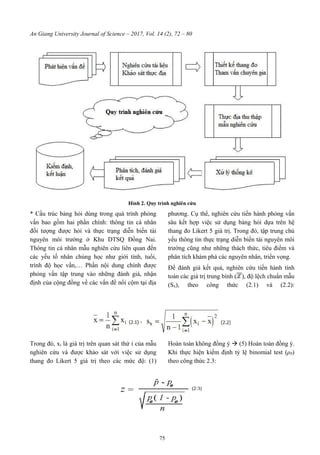Đánh giá nhận thức môi trường tại Khu DTSQ Đồng Nai | PDF