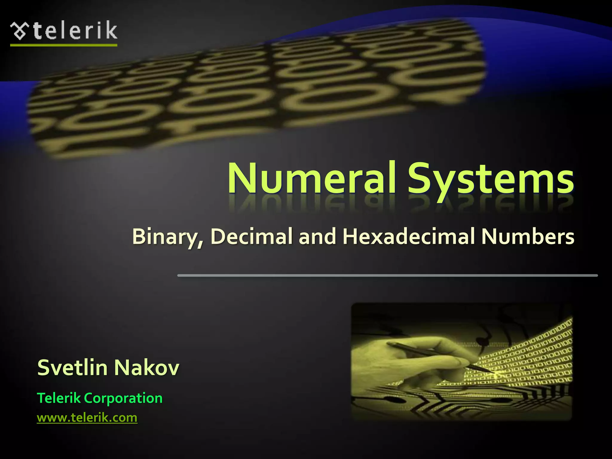 08 Numeral systems | PPT