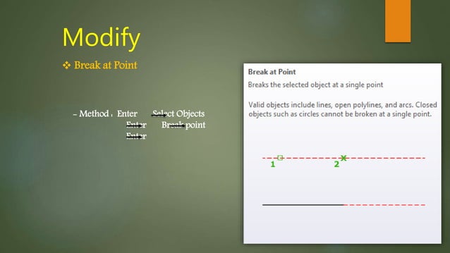 Intro to AutoCAD 2016 2D | 08 - panels (modify) | PPTX